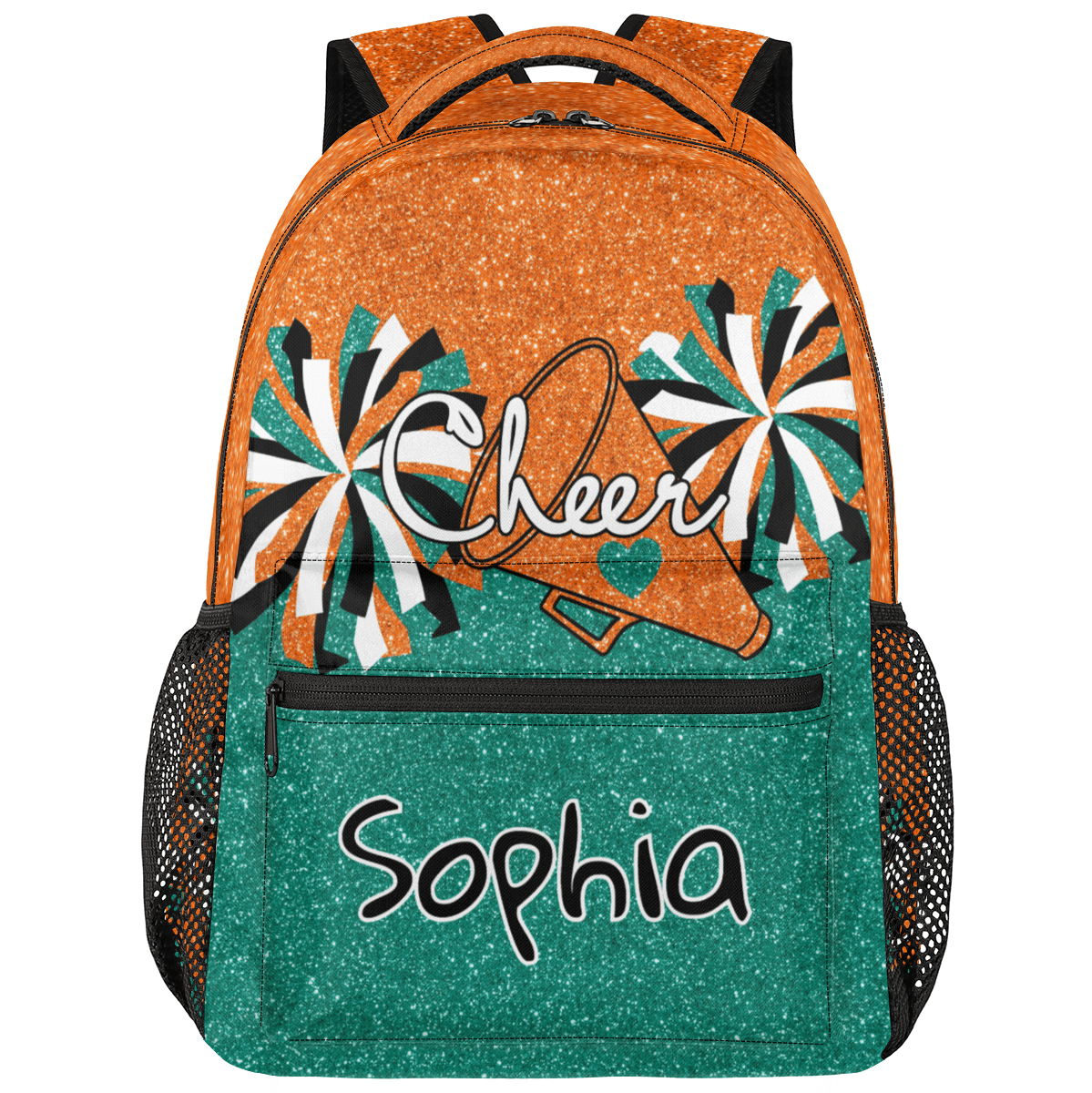 Jiaoprinted Personalized Cheer Backpack with Name, Custom Sports ...