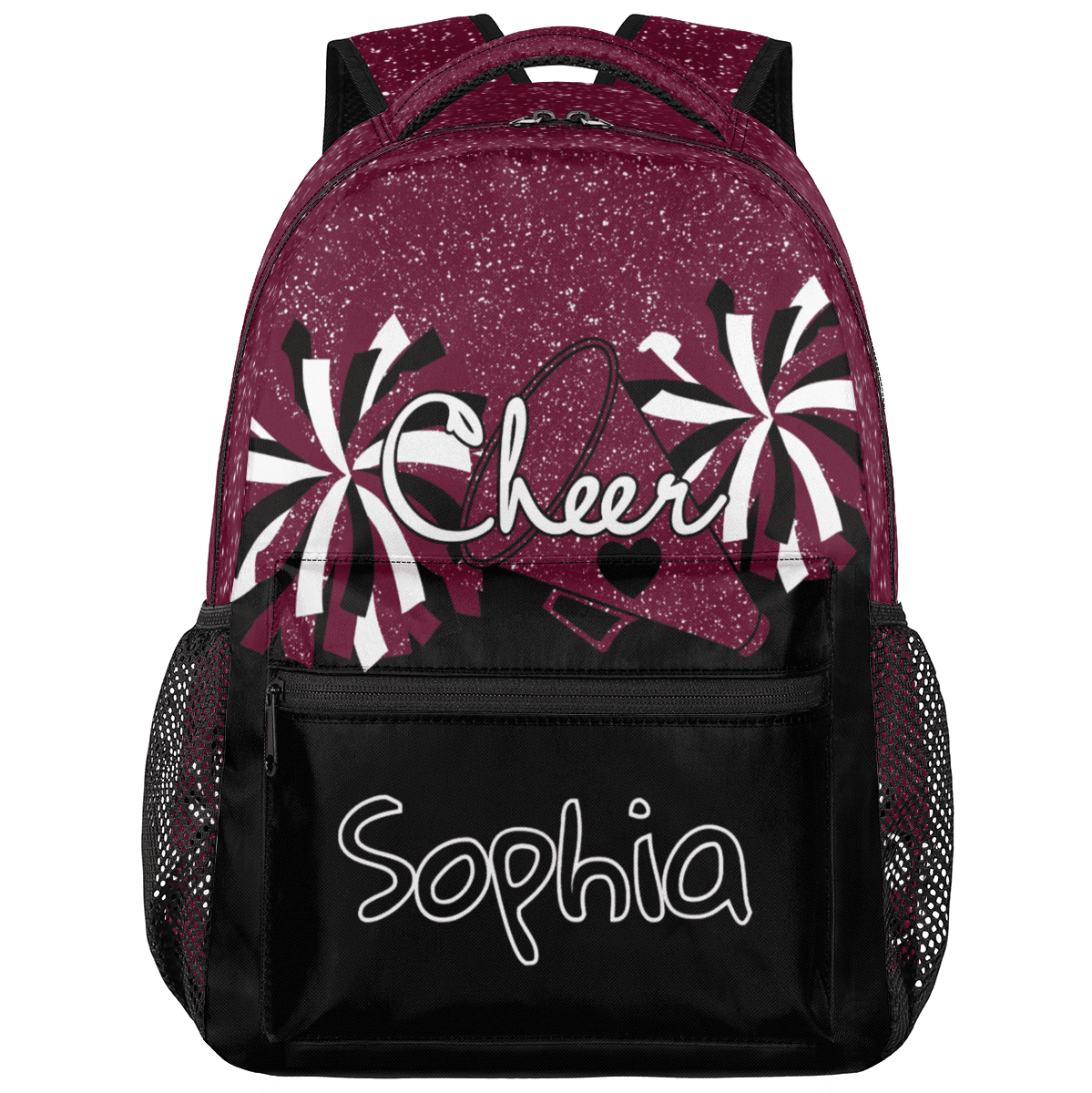 Jiaoprinted Personalized Cheer Backpack with Name, Custom Sports ...