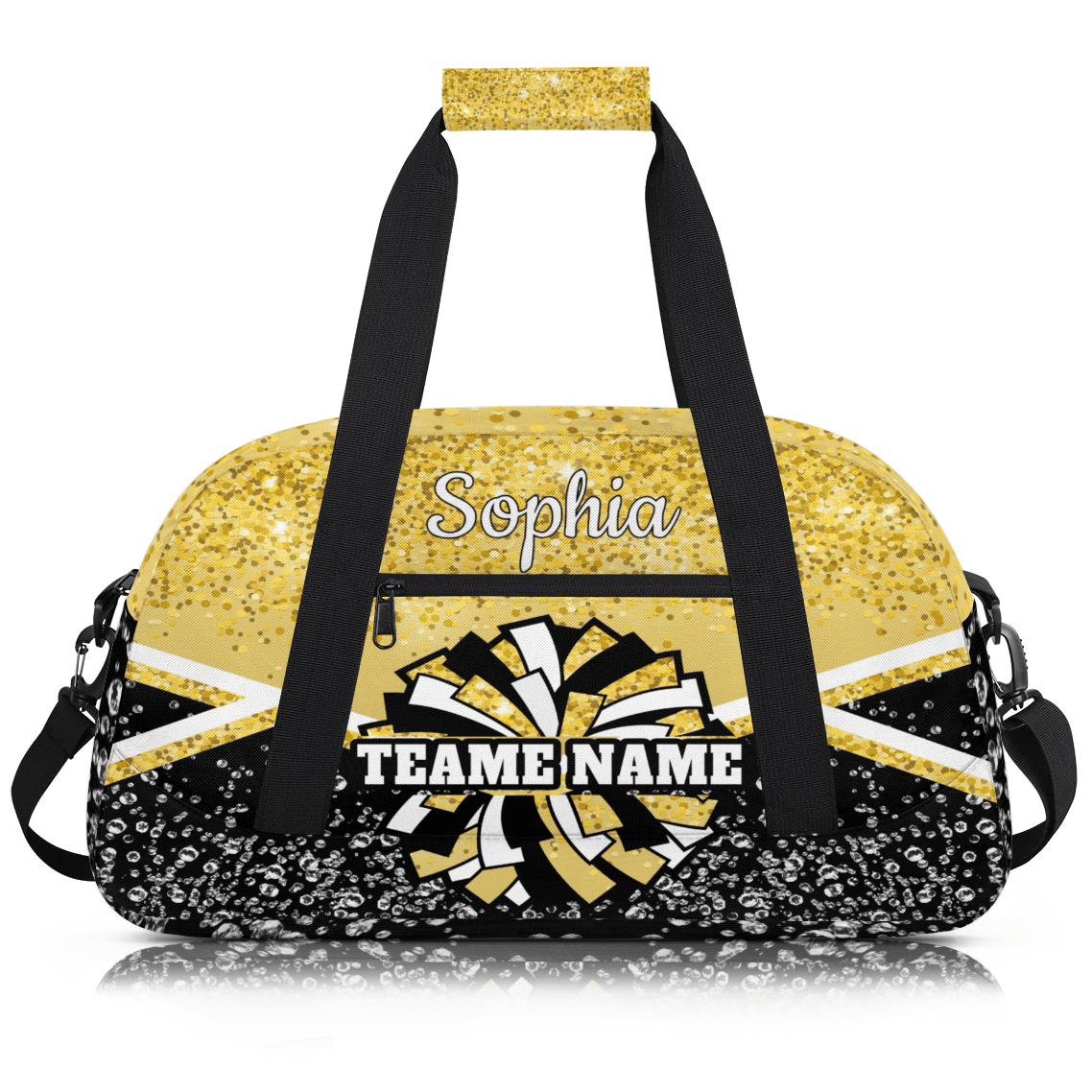 Jiaoprinted Personalized Cheer Bag, Custom Cheerleader Gym Bag Sport ...
