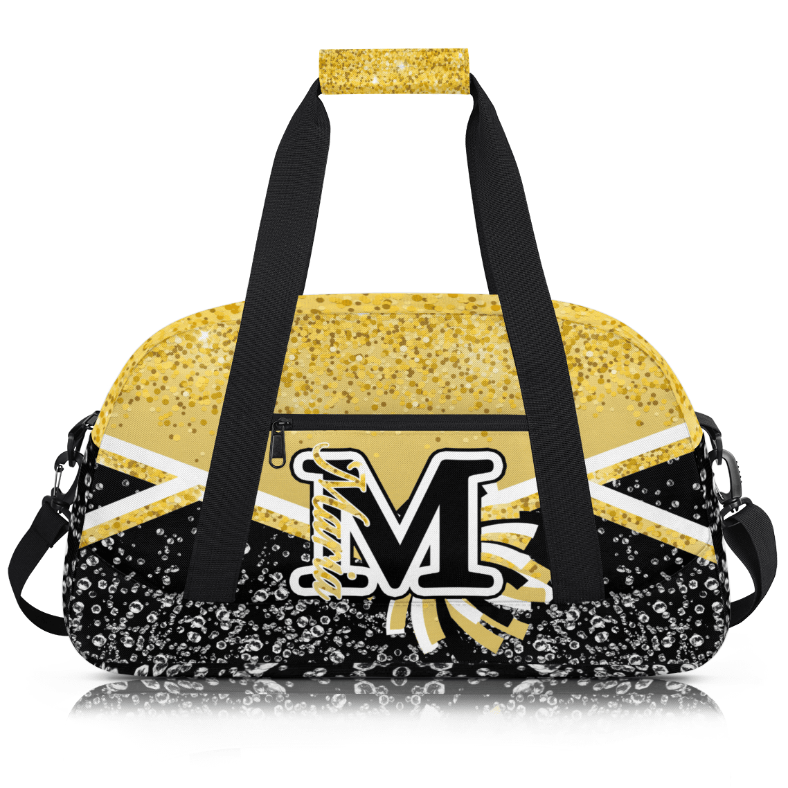 Jiaoprinted Personalized Cheer Bag, Custom Sport Duffel Bag with Name ...