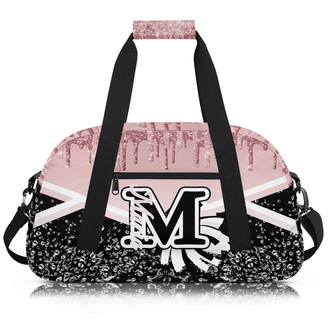 Jiaoprinted Personalized Cheer Bag, Custom Sport Duffel Bag with Name ...