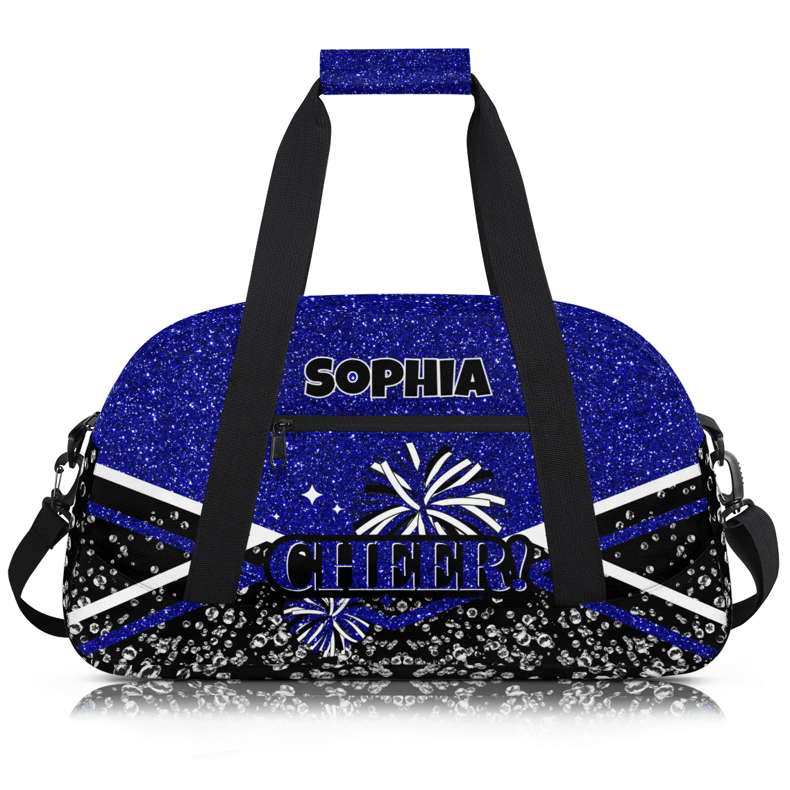 Jiaoprinted Personalized Cheer Bag, Custom Sport Duffel Bag with Name ...