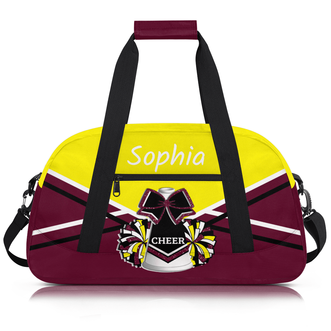 Jiaoprinted Personalized Cheer Bag for Cheerleaders, Custom Sports Gym ...