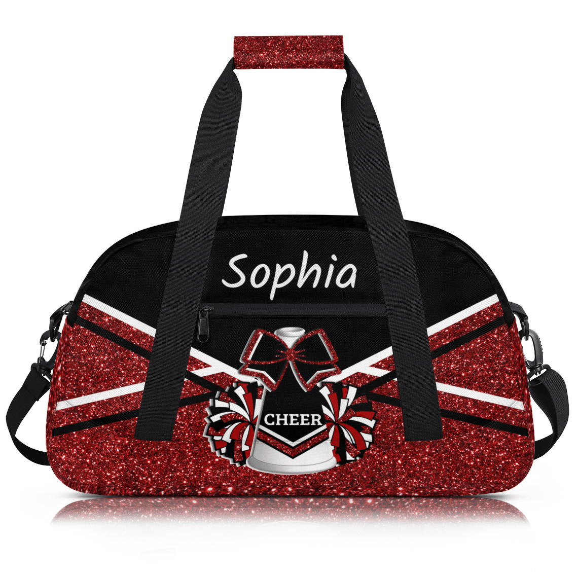 Jiaoprinted Personalized Cheer Bag for Cheerleaders, Custom Sports Gym ...