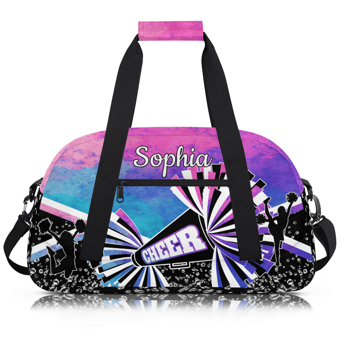 Jiaoprinted Personalized Cheer Bags for Cheerleaders, Custom Sport Gym ...