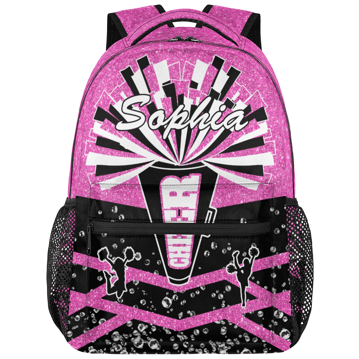 Jiaoprinted Personalized Cheerleader Backpack Custom Cheer Day Pack ...