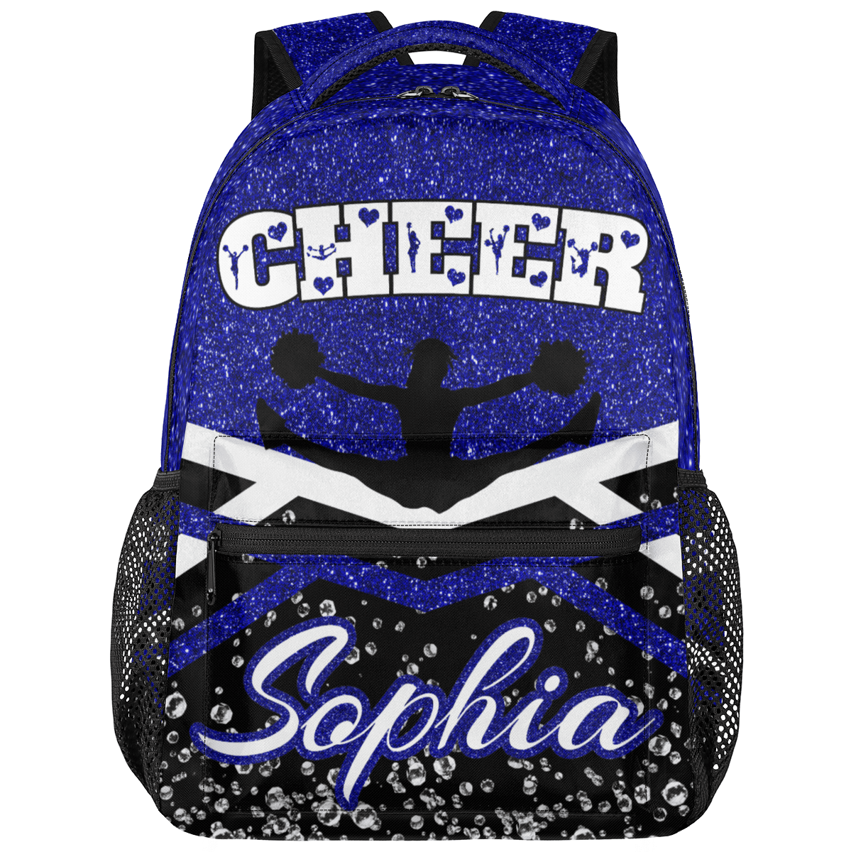 Jiaoprinted Personalized Cheerleader Backpack, Custom Cheer Shoulder ...