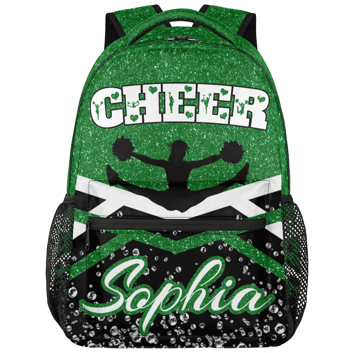 Jiaoprinted Personalized Cheerleader Backpack, Custom Cheer Shoulder ...
