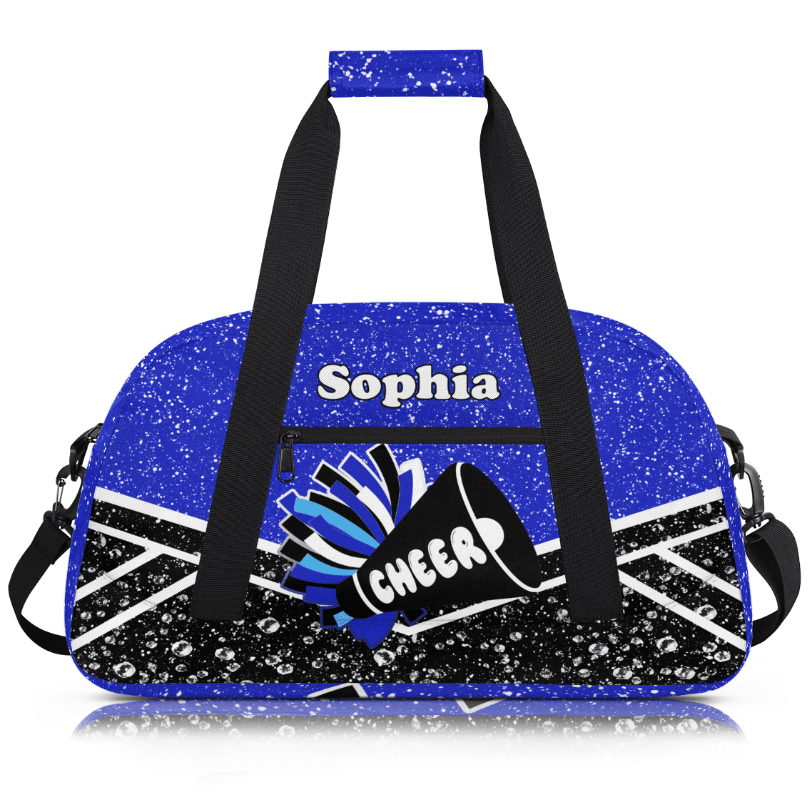 Jiaoprinted Personalized Cheerleader Bag Dance Bag, Custom Gym Bag with ...