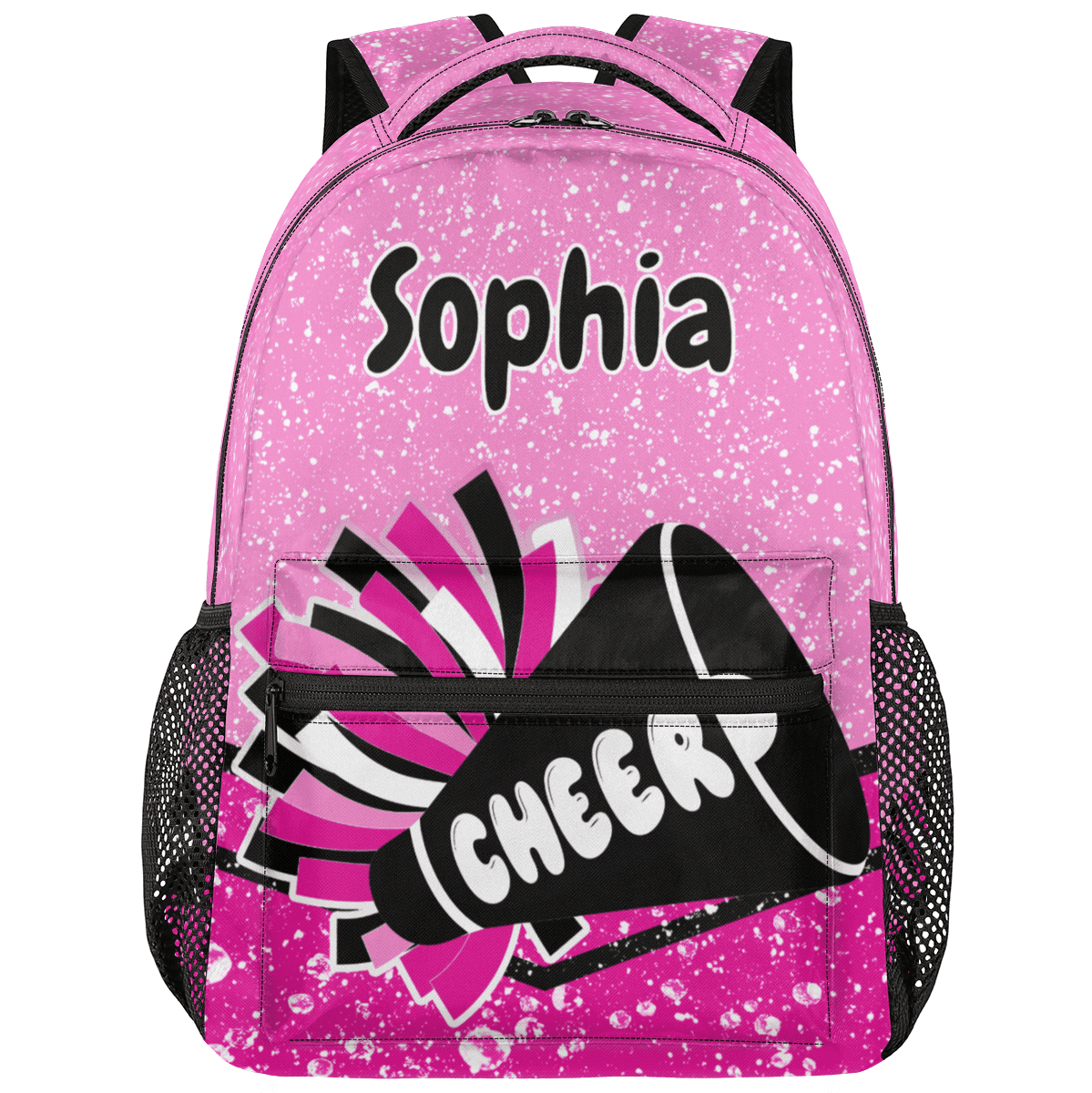 Jiaoprinted Pink Custom Cheer Backpack, Personalized Cheerleading ...