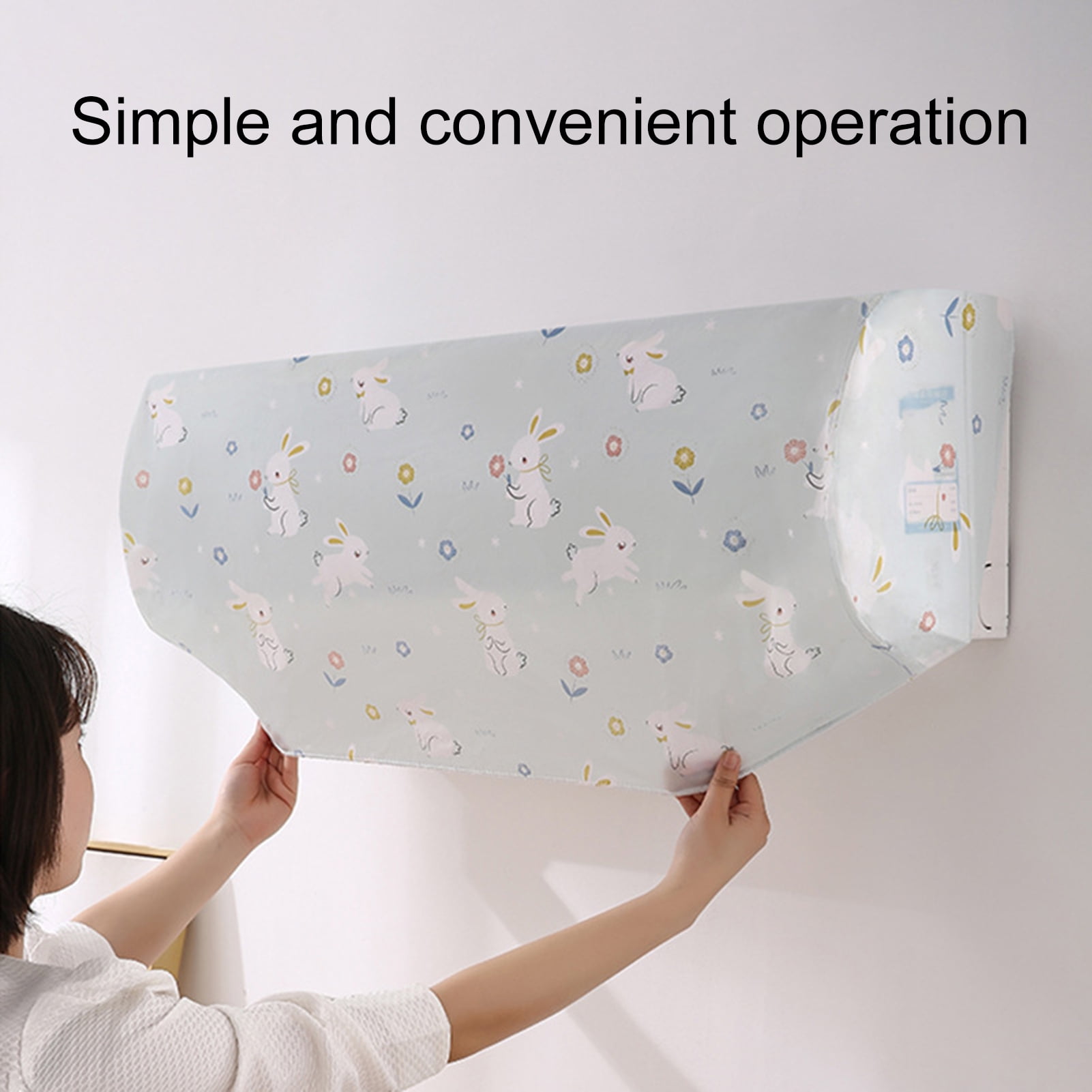Jiaroswwei Air Conditioner Cover All-Inclusive Convenient Installation ...
