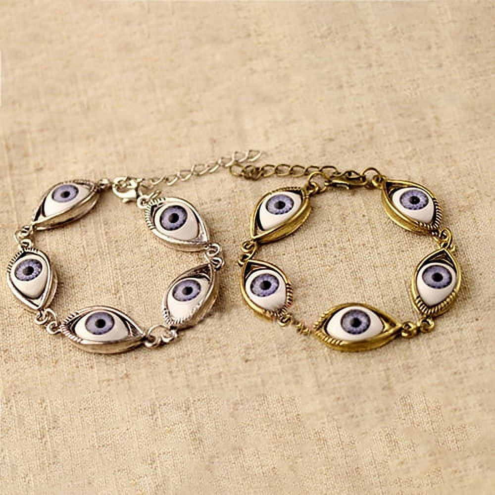 Jiaroswwei Fashion Unisex Angel Evil Demon Big Eye Eyeball Pattern ...