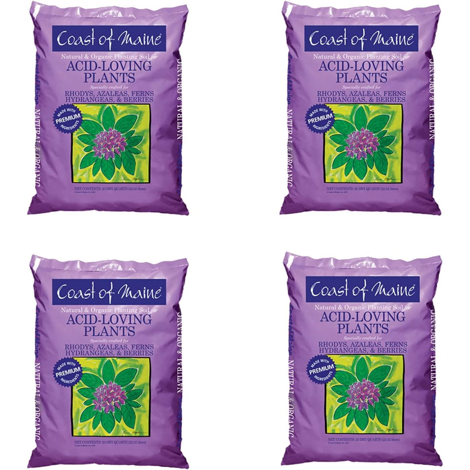 Jiarui Organic Natural Garden Compost Potting Planting Soil Blend for Acid Loving Plants, Bushes ...