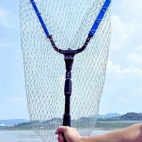 NEWEEN Fishing Net Fish Landing Nets Collapsible Telescopic Sturdy Pole ...