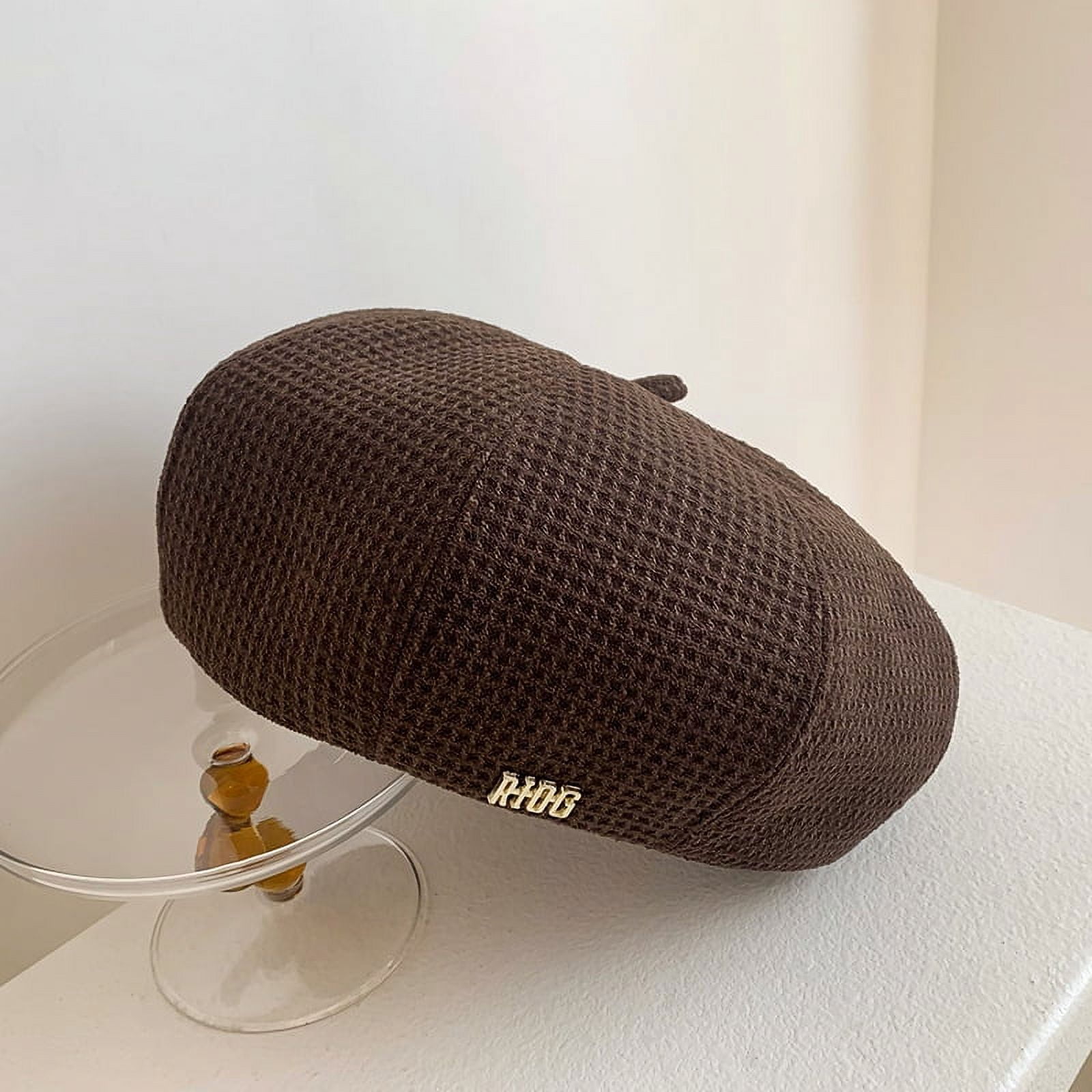 Jiawei Black Sweet And Cool Beret For Women In Autumn And Winter ...