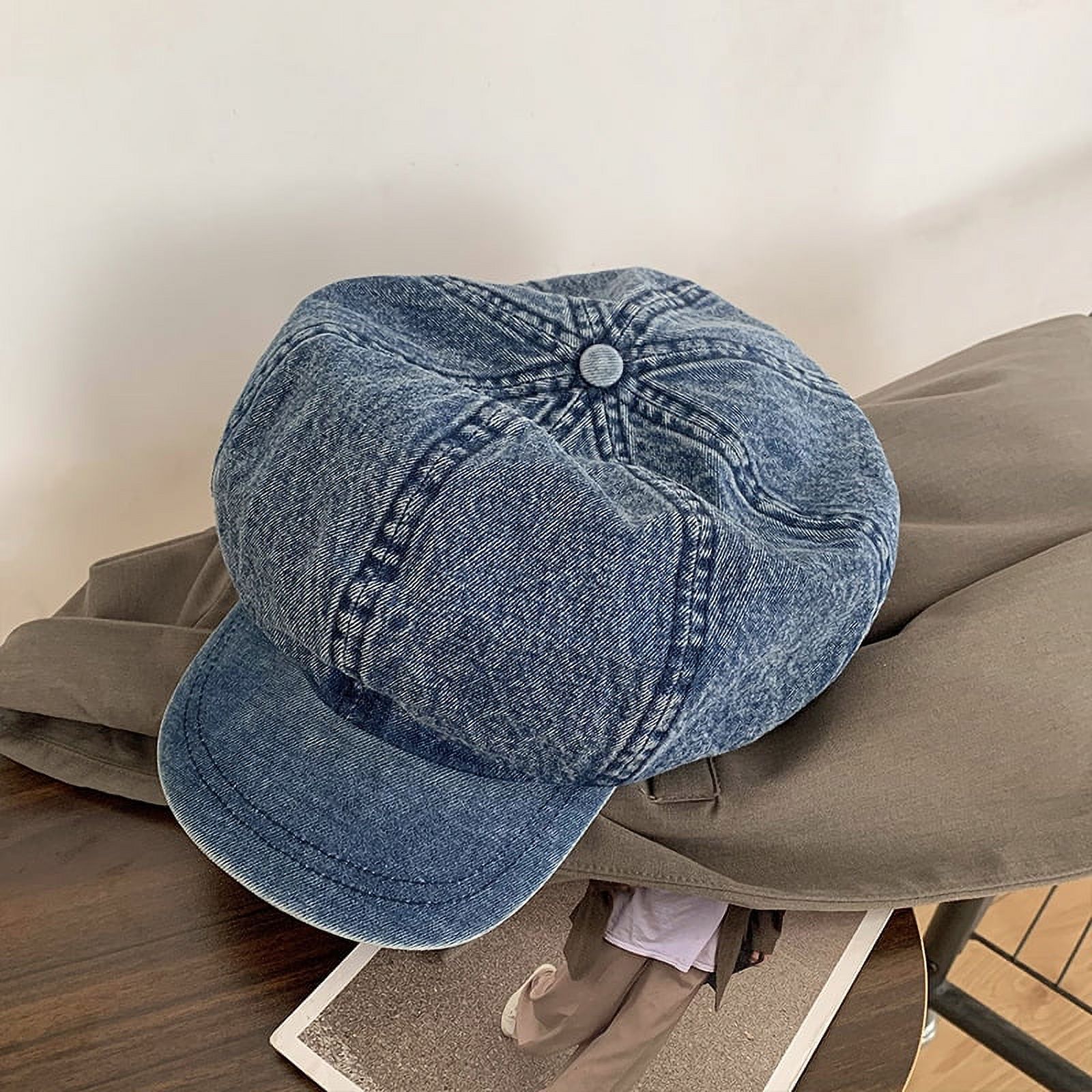 Jiawei Cowboy Cloud Beret Female Japanese Retro Big Headed Painter Hat ...