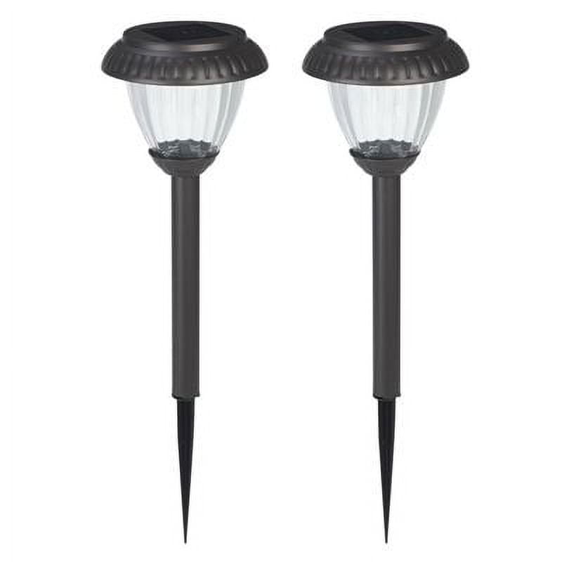 Jiawei Technology RS33MA-R5-PMB-2 Solar Pathway Light, Pearl Metallic ...