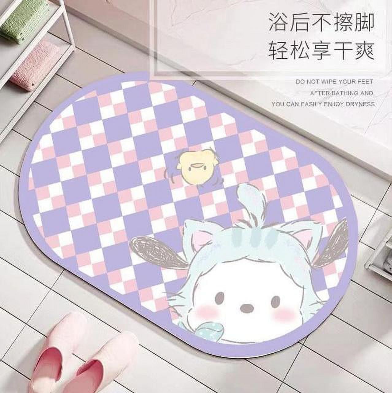 Jiayi Anime Sanrio Floor Mat Hello Kitty My Melody Kuromi Cinnamoroll ...