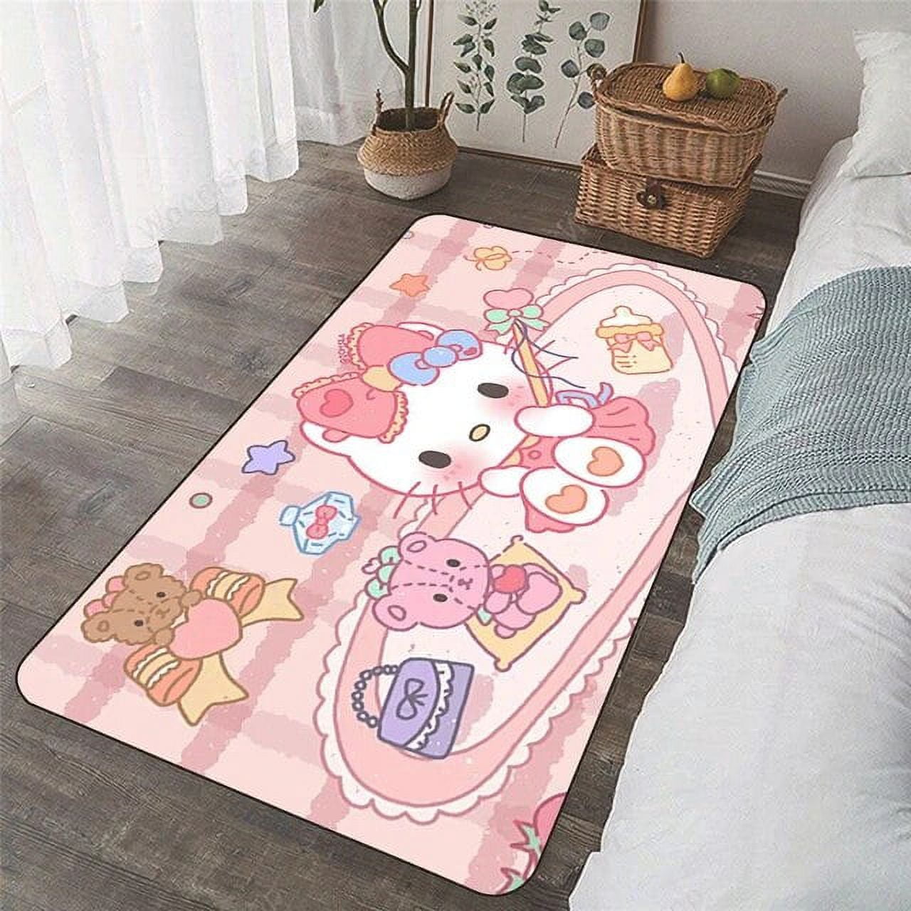 Jiayi Cute Cartoon Hello Cat K--Kitty Entrance Door Room Doormat ...