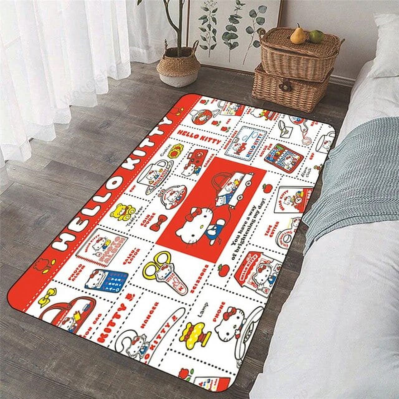 Jiayi Cute Cartoon Hello Cat K--Kitty Entrance Door Room Doormat ...