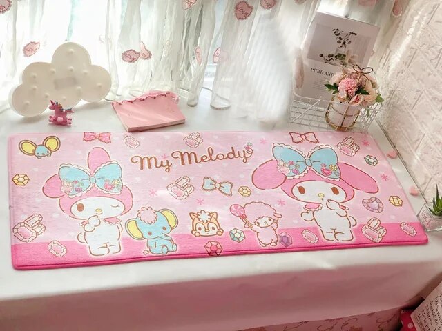 Jiayi Hello Kitty Kawaii Cushion Anime Carpet Bathroom Non-slip Mat ...