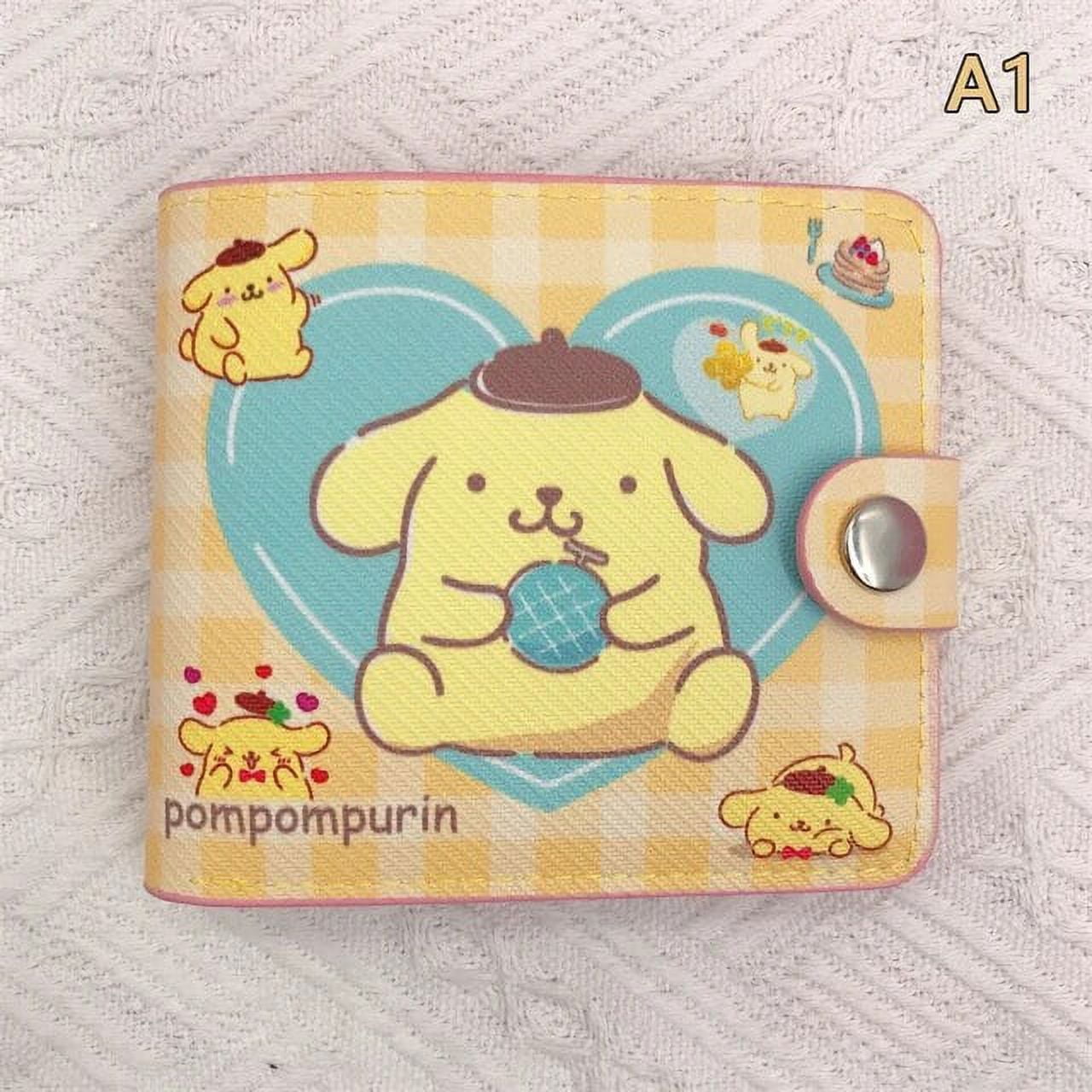 Jiayi Kawaii Cartoon PU Leather Wallet Sanrio Hello Kitty Cinnamoroll ...