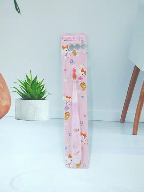 Jiayi Sanrio Cute Cartoon Hello Kitty Soft Hair Toothbrush Ultra-fine ...