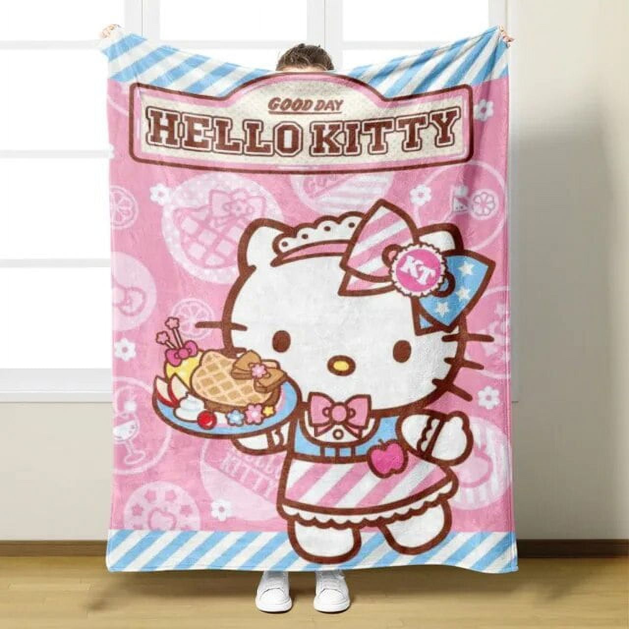 Jiayi Sanrio Flannel Blanket Cartoon Hello Kitty Blanket Bed Sheet Mat ...