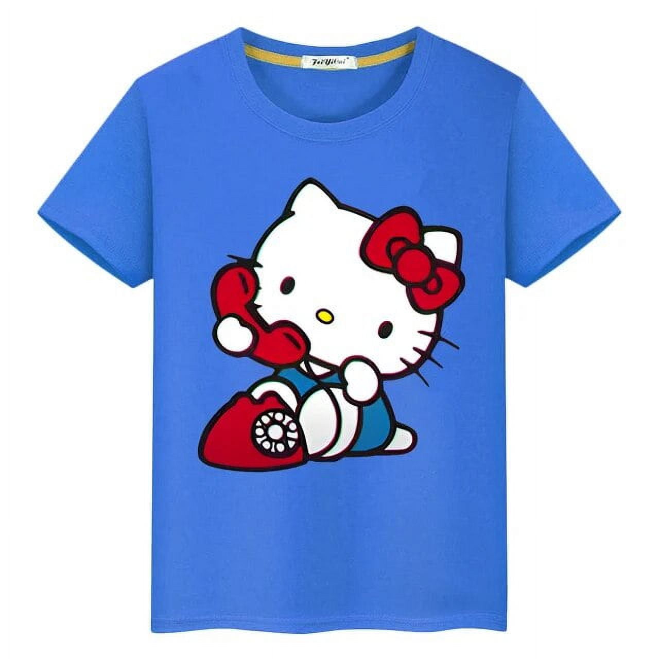 Jiayi hello kitty clothes Print 100%Cotton Cute T-shirt boys girl ... Jiayi hello kitty clothes Print 100%Cotton Cute T-shirt boys girl ...