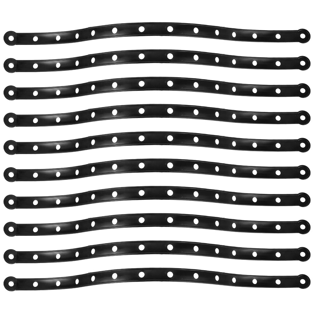 Jibi 10 pcs Plastic Hanger Display Strips Hanger Connecting Strips ...