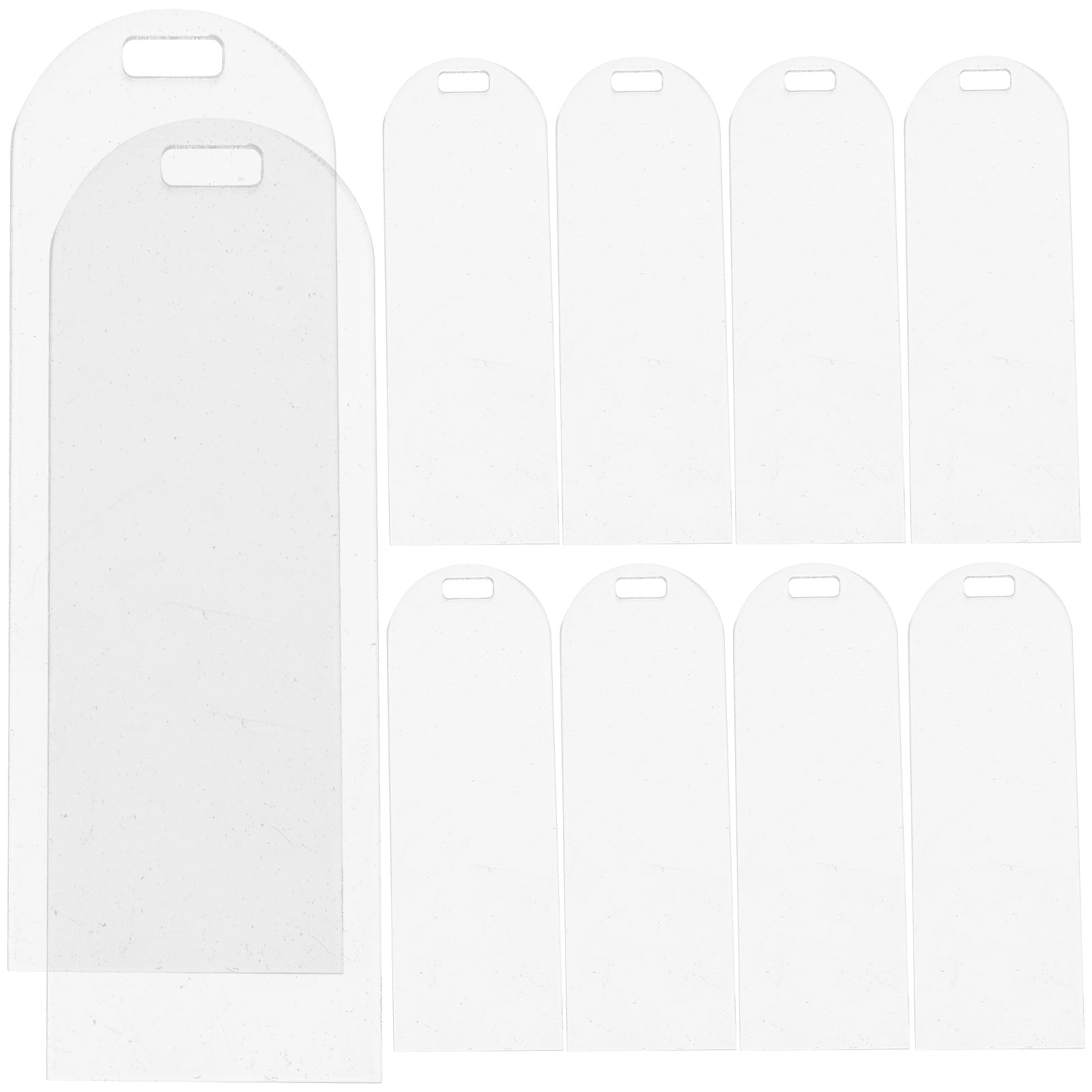 10Pcs Clear Acrylic Bookmarks Blank Acrylic Bookmarks Blank Bookmarks ...