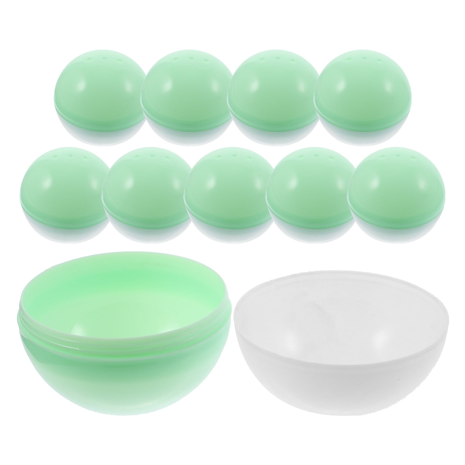 Jibi 10pcs Plastic Fillable Balls Openable Gift Packing Balls DIY ...