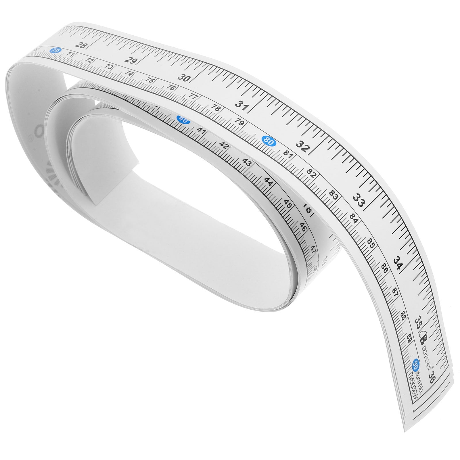 Jibi 4Pcs Self-Adhesive Fish Measuring Ruler Fish Ruler Sticker Fishing ...