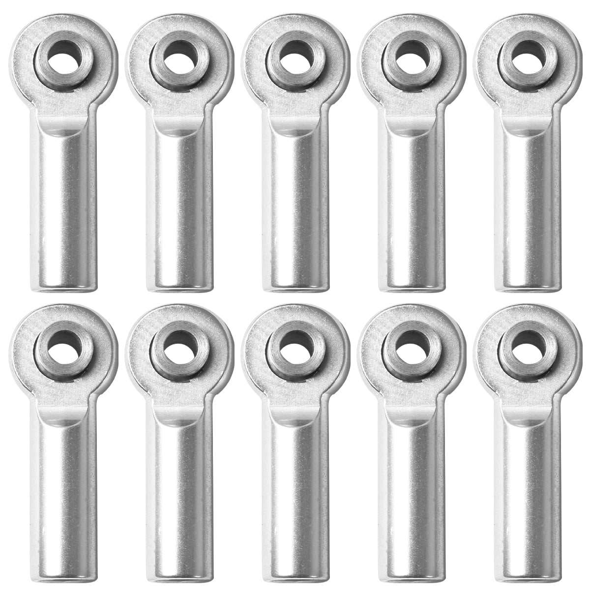 Jibingyi 10Pcs Metal Swivel Joint Double-end Thread Rotating Joint for ...