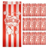 Reusable Plastic Popcorn Buckets 7.25 in Empty Containers for Home ...
