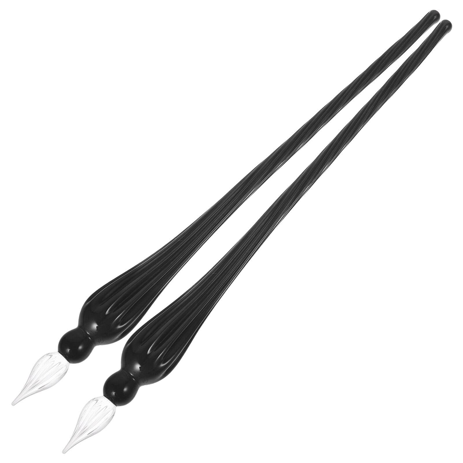 Jibingyi 2pcs Novelty Dip Pen Multi Use Glass Dip Pen Glass Dipping Pen