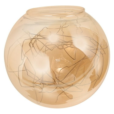 Globe Lamp Shade Glass Shade For Pendant Light Replacement Decorative ...