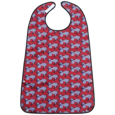 DMI Waterproof Adult Bibs for Eating, Adult Cloth Bib for Men and Women ...