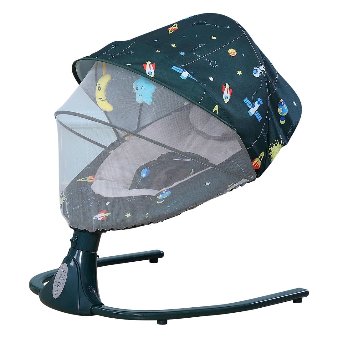JieC Baby Swing for Infants, Electric Baby Rocker Bouncer with ...