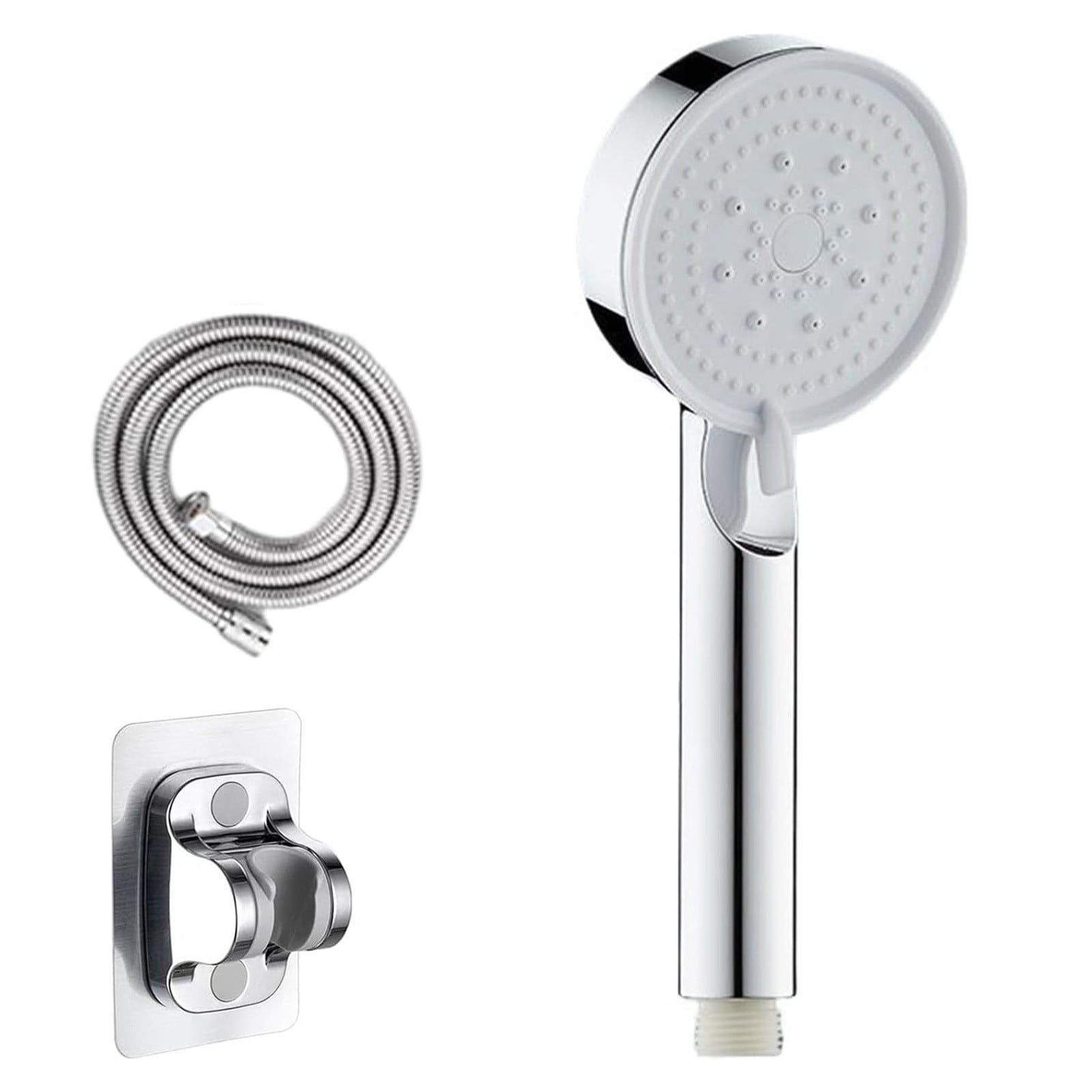 JieShu Marvulu r High Pressure Shower Head – 5 Spray Modes, Dual 78”/60 ...