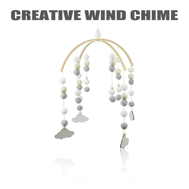 Jienlioq Wooden Ceiling Mobile Baby Crib Mobile for Boy and Girls Baby ...