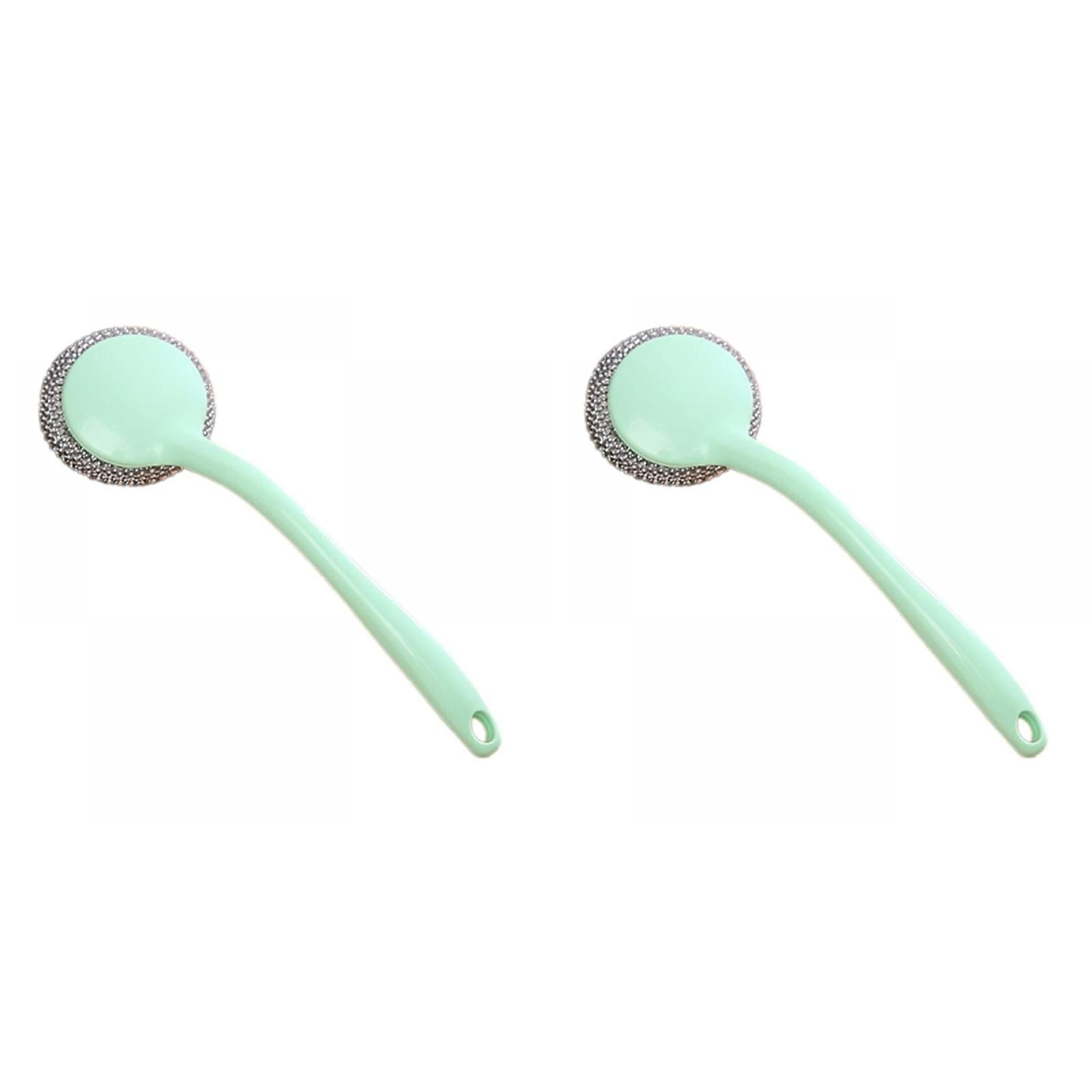 Jierger 2-Pack Stainless Steel Scrubber Set with Scouring Pads & Brush ...