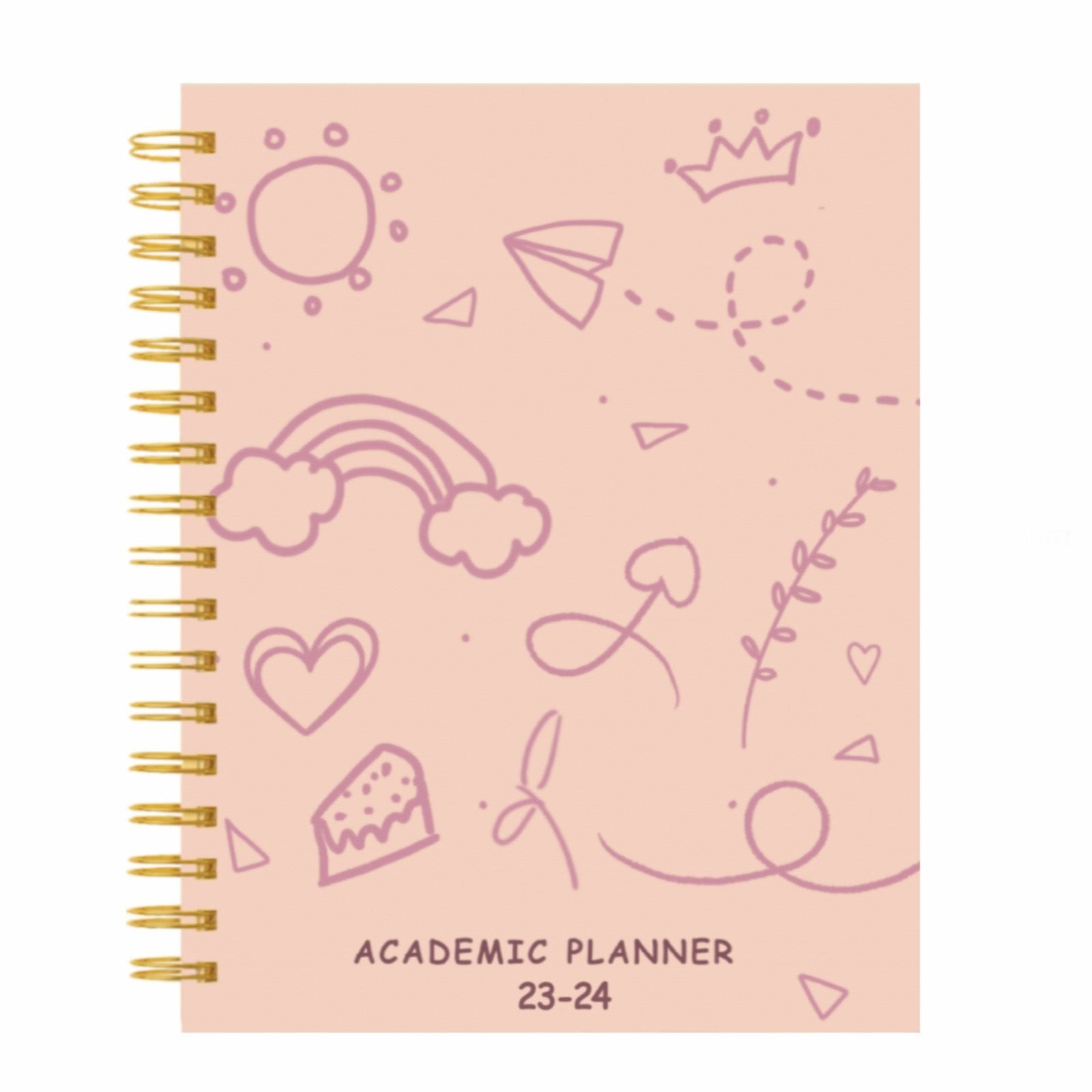 Jierger 2024 Daily Notebook Academic Planner Schedule Book Monthly ...