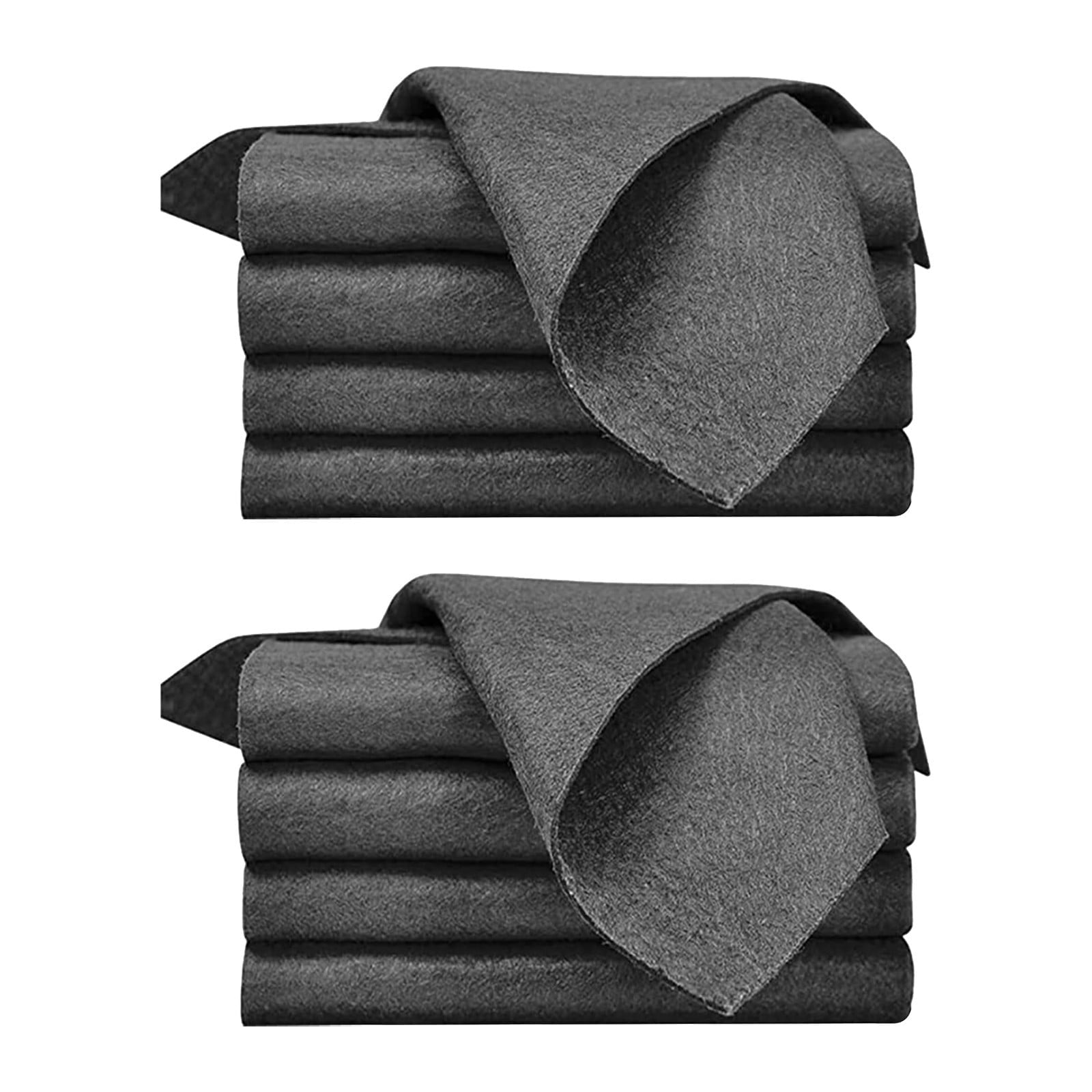 Jierger 2024 New Microfiber Glass Cleaning Cloths Thickened Cleaning ...