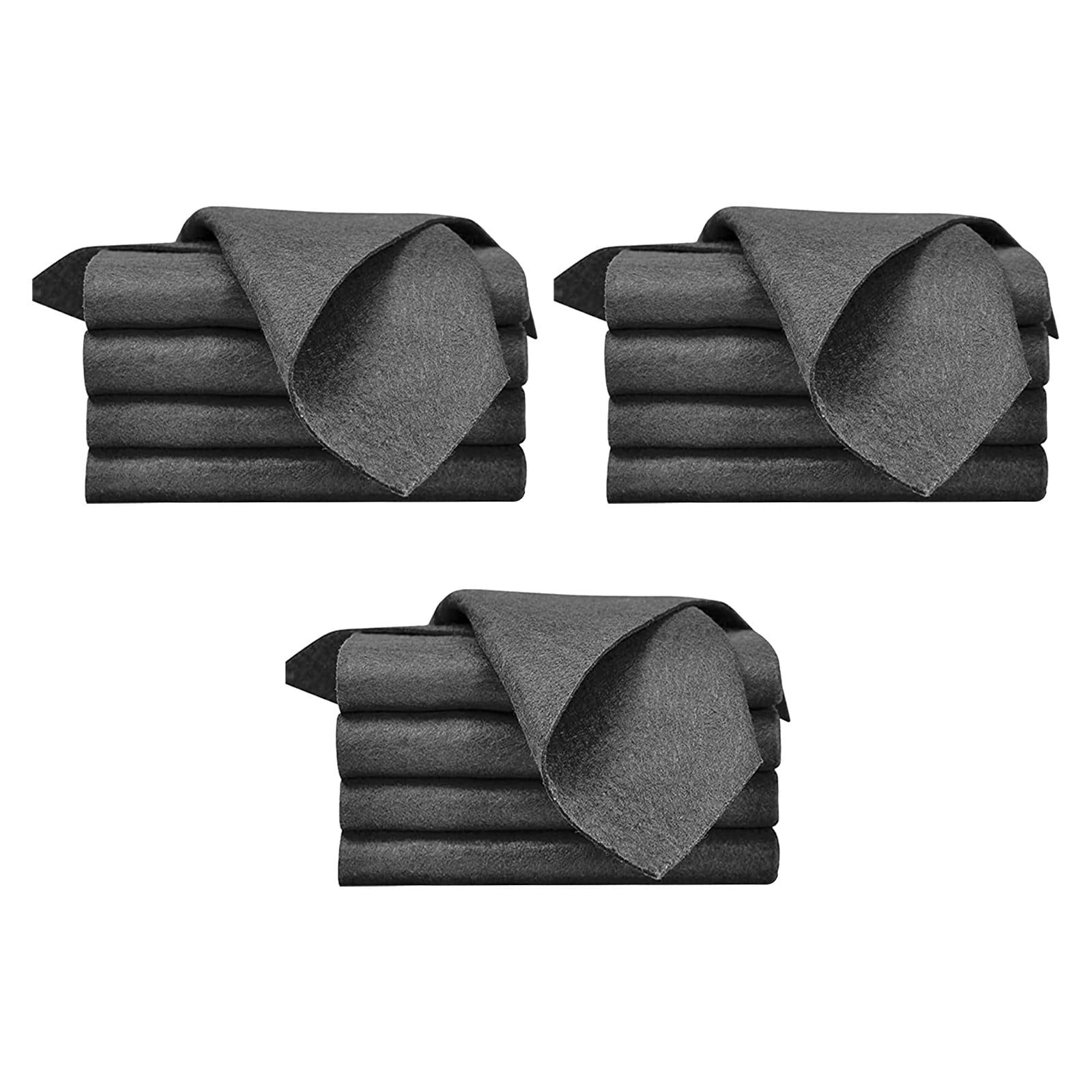 Jierger 2024 New Microfiber Glass Cleaning Cloths Thickened Cleaning ...