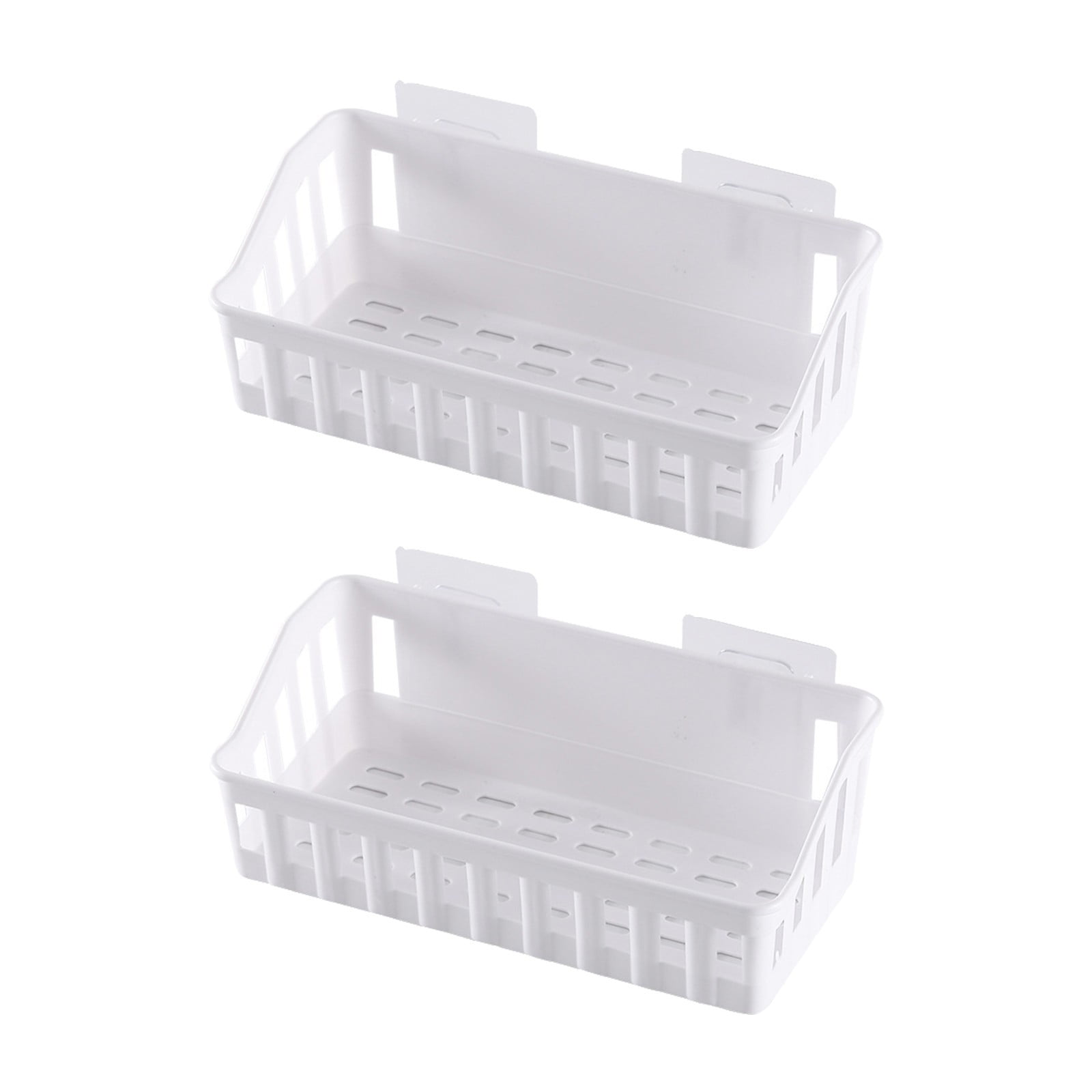 Jierger 2pcs Corner Storage Rack Basket Hanging Wall Organizer Kitchen ...