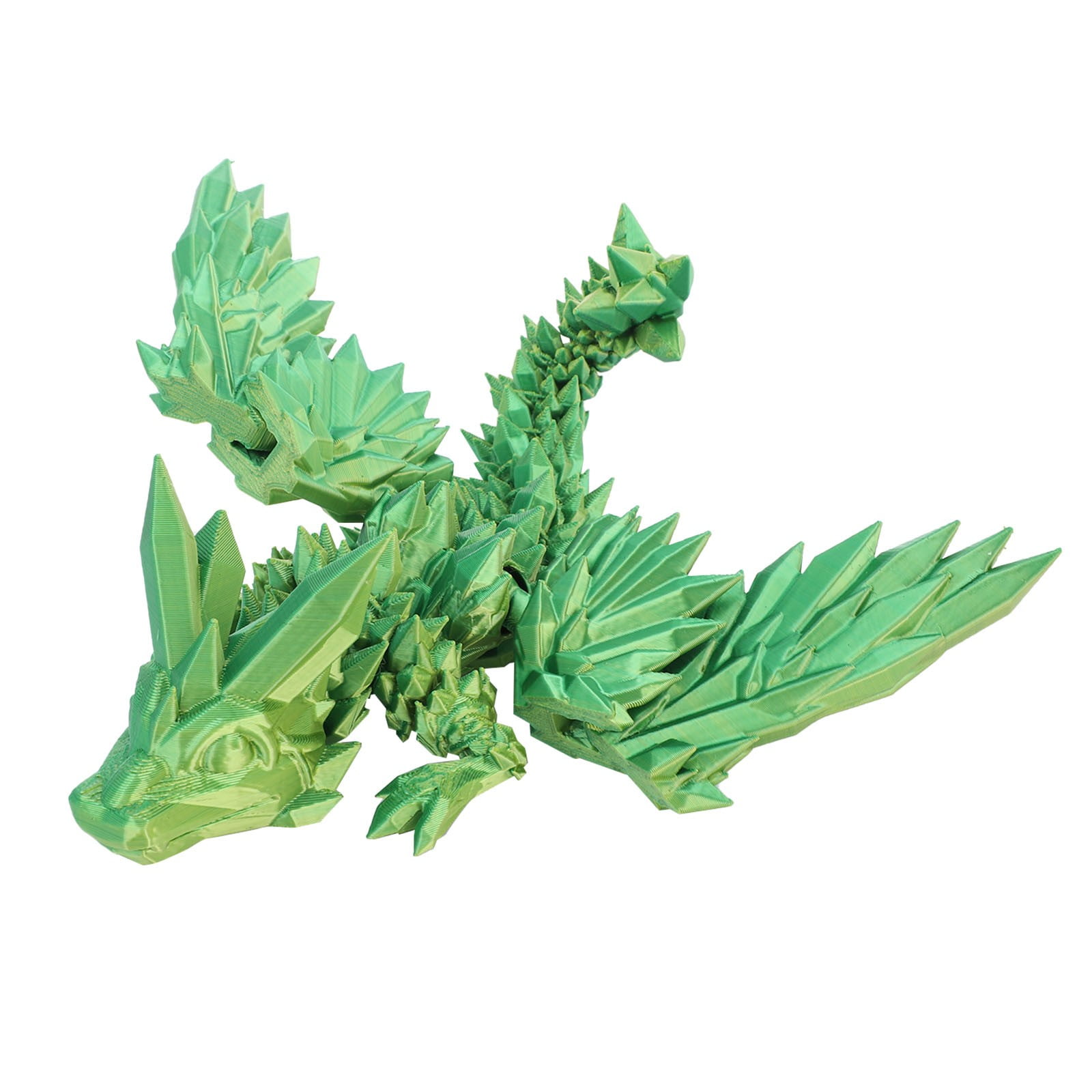 Jierger 3D Printed Dragon with Wing Full Articulated Flying Wing Dragon ...