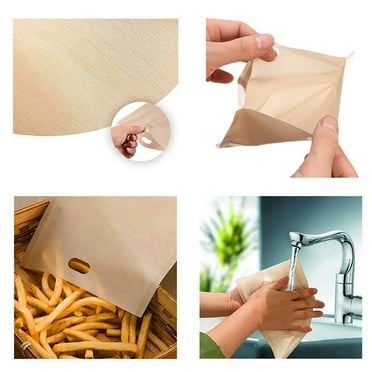 Dengmore Toaster Bags Reusable for Grilled Cheese Sandwich Non-Stick ...