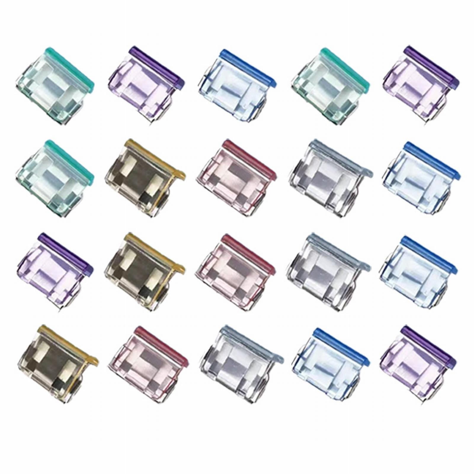Jierger 6/20PCS Window Transparent Plastic Furniture Buckle Fixed ...