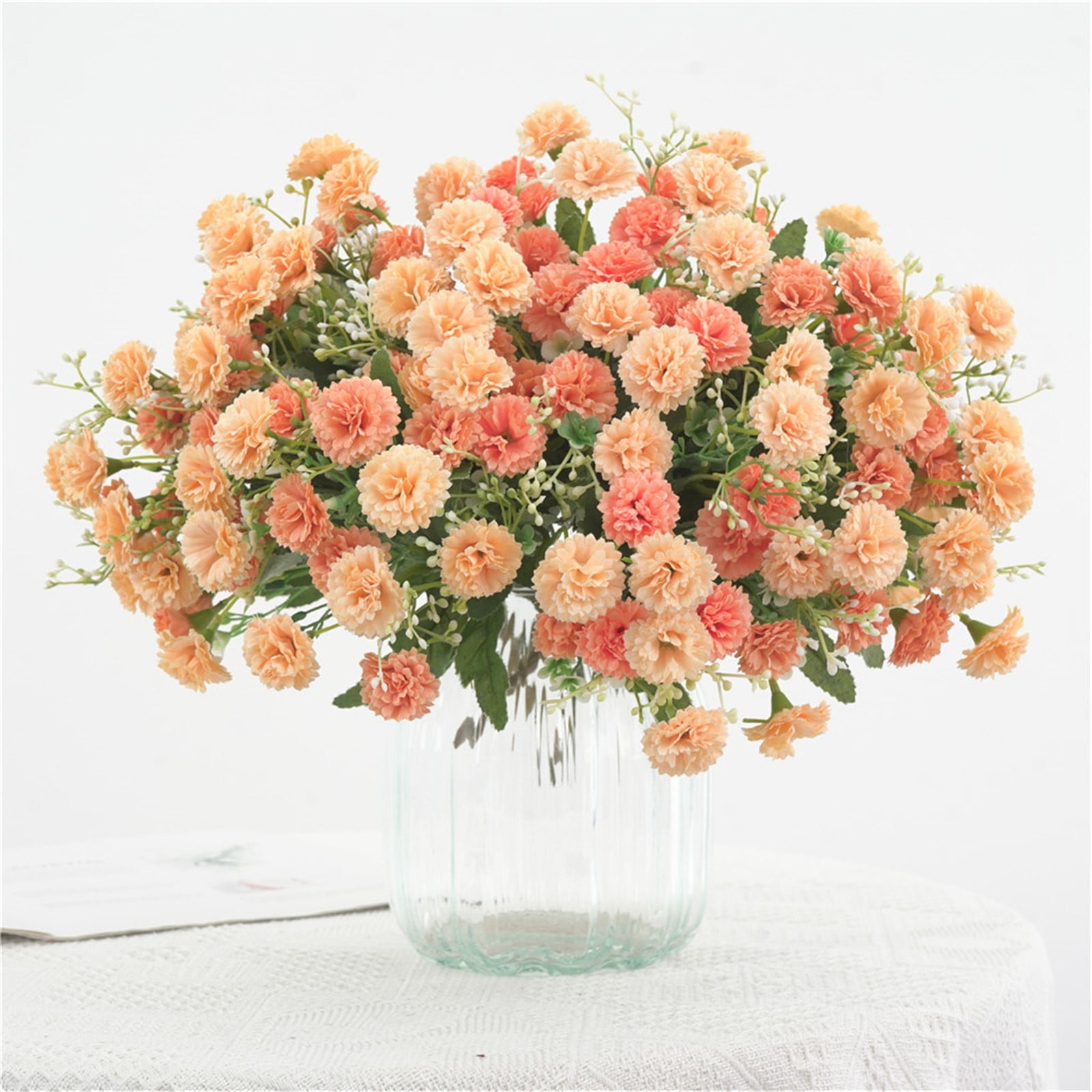 Jierger Artificial Flowers, Real Looking clove Flowers Artificial Roses ...